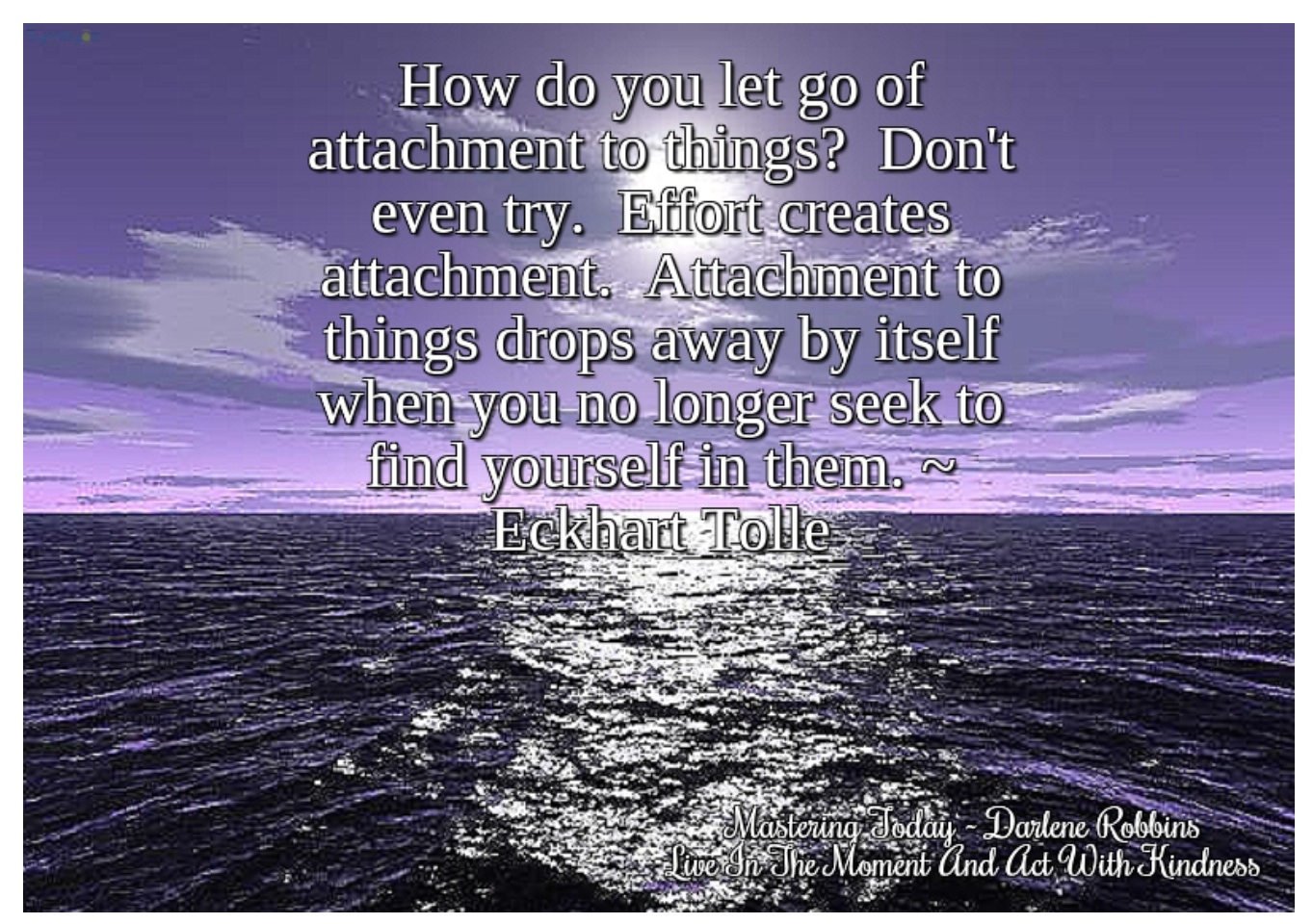 Letting Go of Negative Attachments | Counseling TidBits